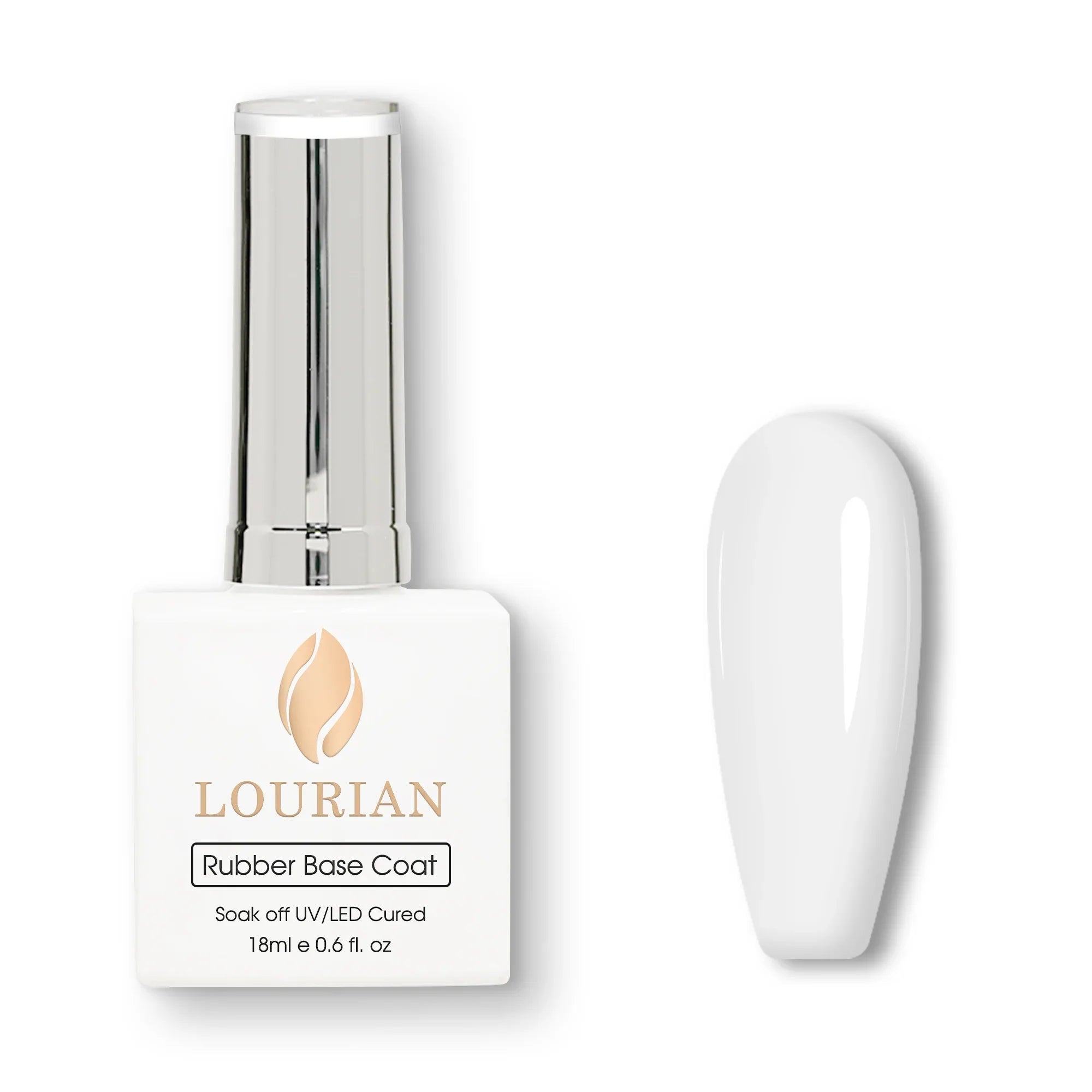 Lourian® Super White Color Rubber Base Builder Gel – Lourian® Gel